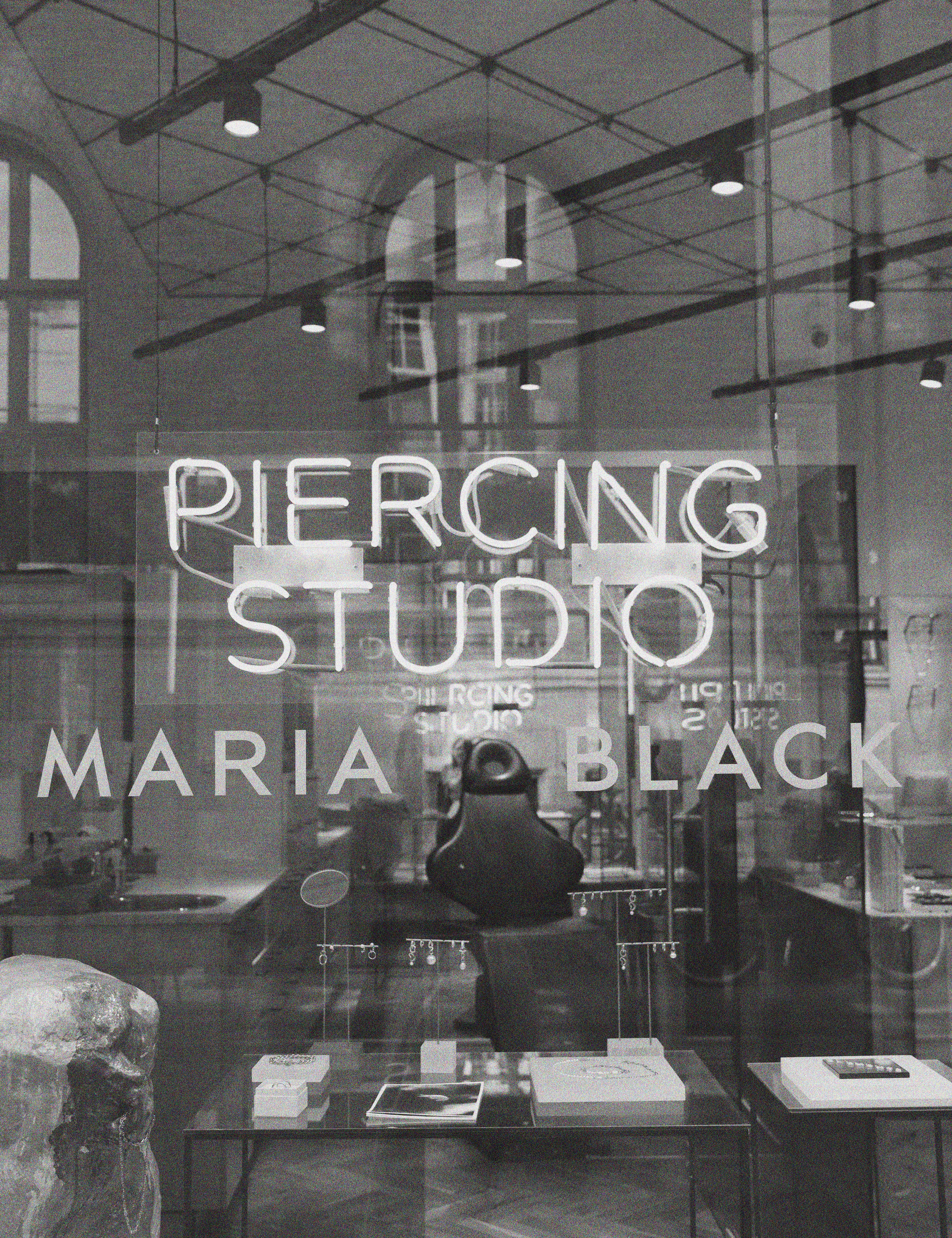 Get a unique piercing styling experience at Maria Black Studio | Maria ...